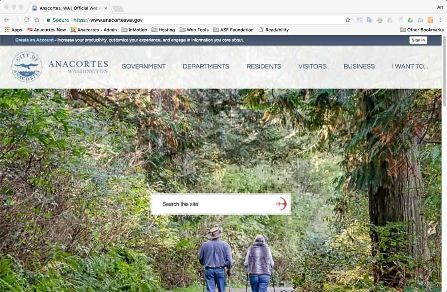 Anacortes Now - New city Website launched